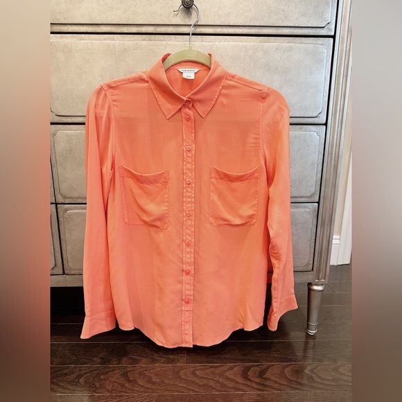 Club Monaco | Tops | Club Monaco 0 Silk Shirt | Poshmark